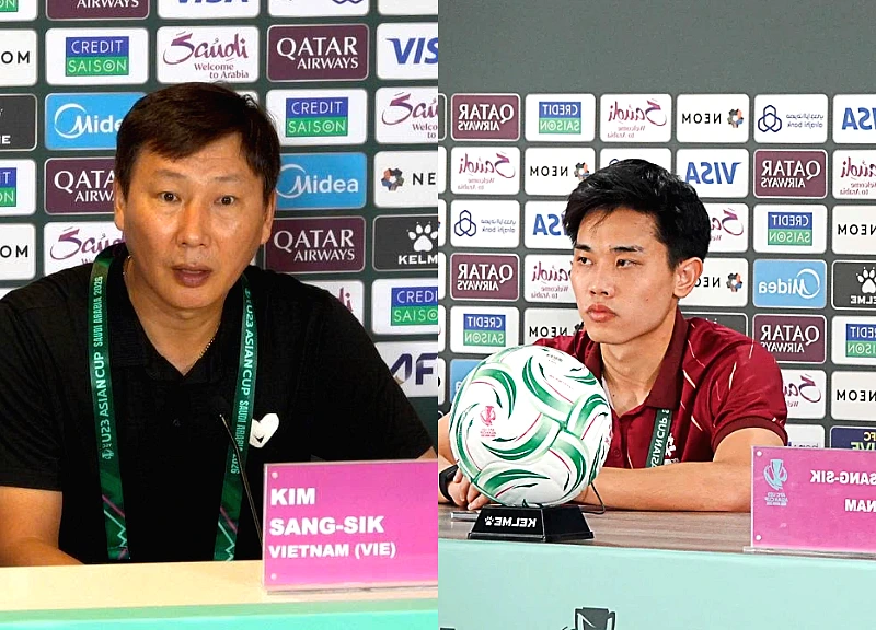 Dinh Bac "reveals" Coach Kim's tactics, helping Vietnam U23 defeat ...